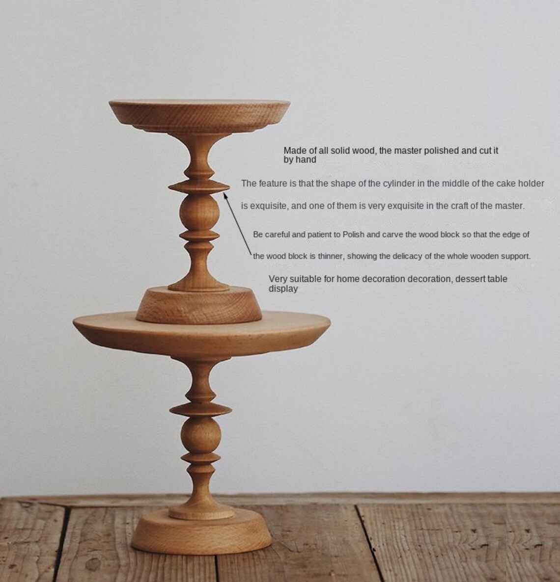 Cake Stand Wedding Dessert Cupcake Round Cake Stands for Birthday Party ...