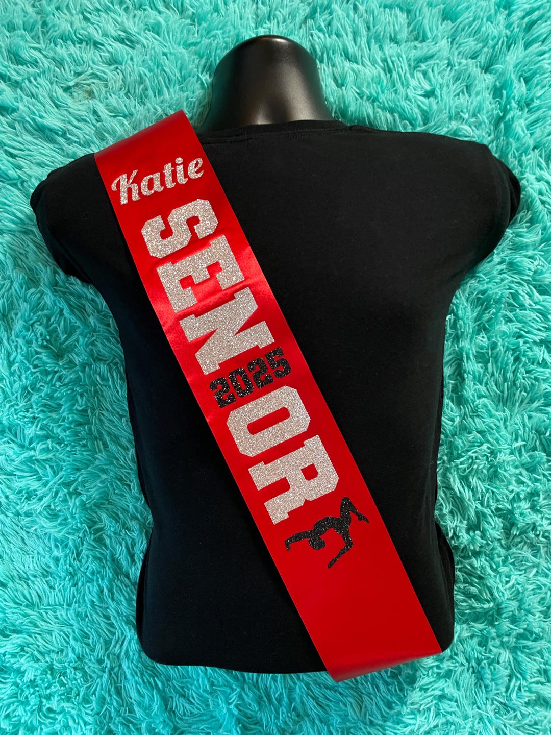 RED Custom Senior Sash, Personalized, Graduation Sash, Senior Night ...