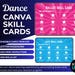 Ballet, Tap, Dance Class Practice Sheet, Color and BW Options ...