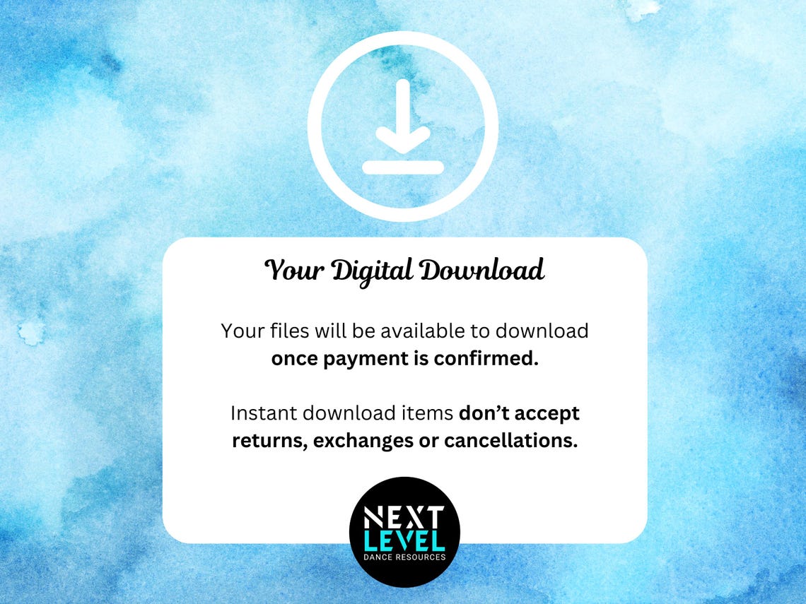 Dance Studio Business Plan Template: Financial Projection (digital ...
