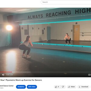 Dynamic Dance Warm-up Set to don't Start Now - Etsy