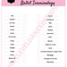 Ballet Vocabulary Quiz Test for Ballet Class With Answer Key - Etsy