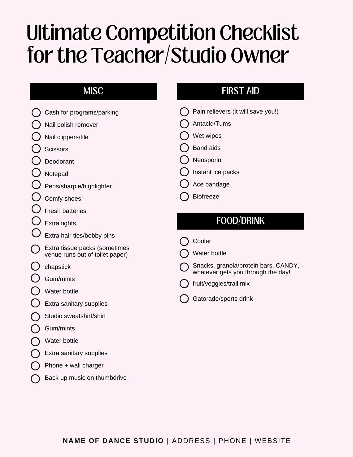 Ultimate Dance Competition Dancer, Dance Teacher, Studio Owner ...