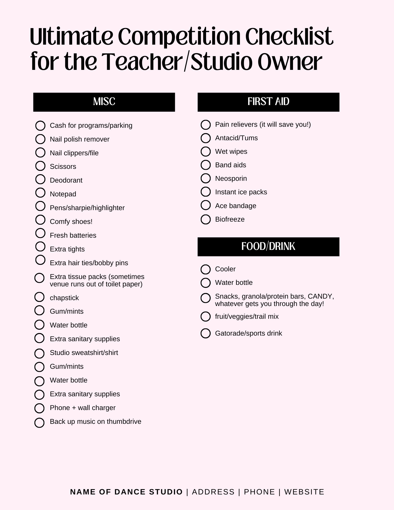 Ultimate Dance Competition Dancer, Dance Teacher, Studio Owner ...