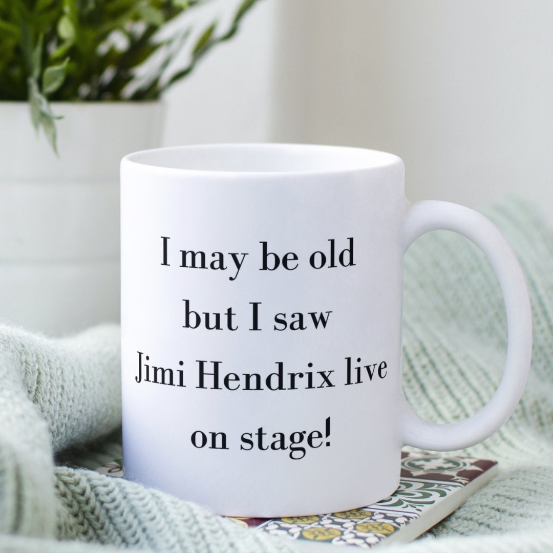 Jimi Hendrix Mug, Jimi Hendrix Gift. Music Lover Mug, Jimi Hendrix Fan ...