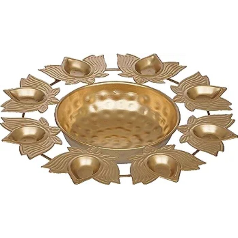 Lotus Decorative Urli Set Beautiful Handicrafted Bowl for Floating ...