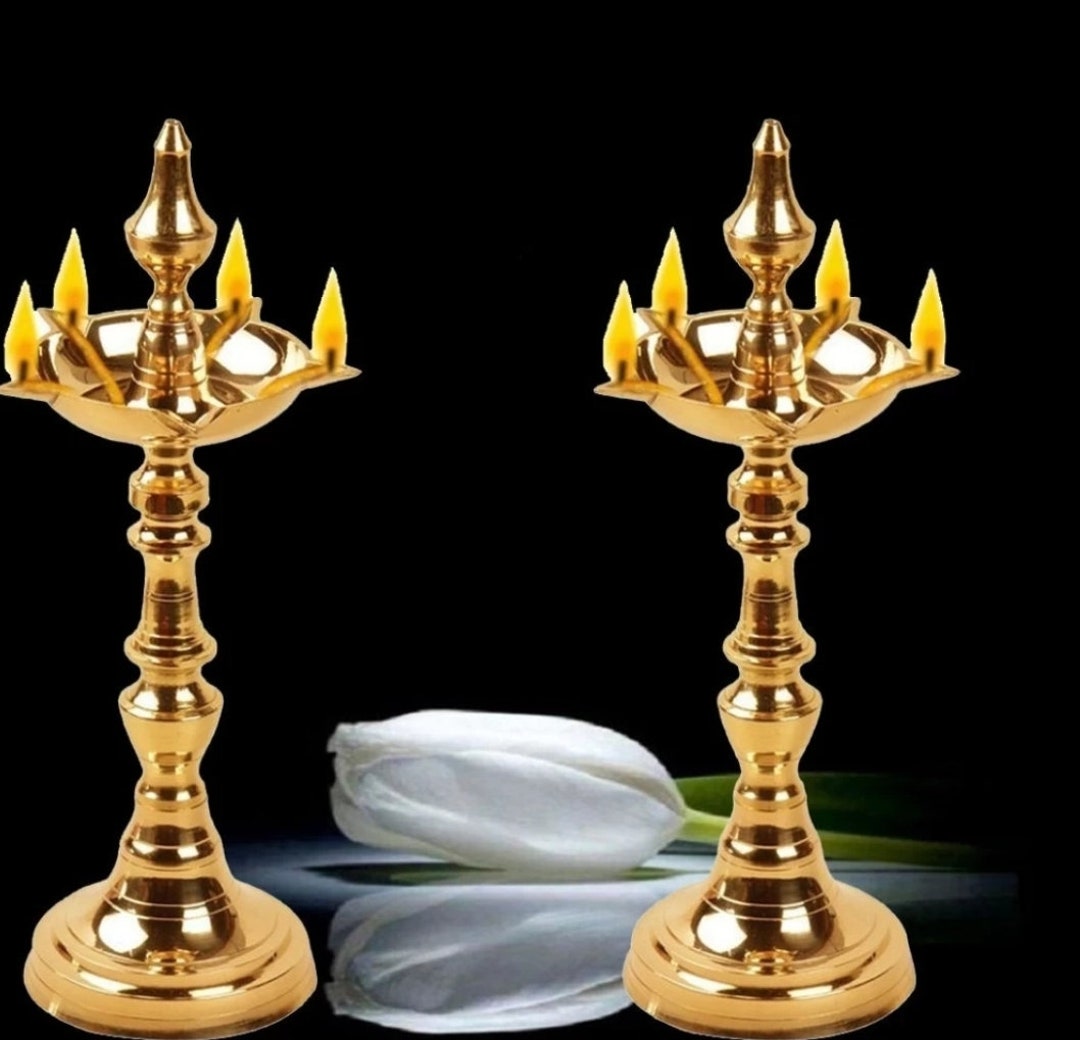 Brass Diya for Diwali Gift, New Design Diya, Oil Lamp, Temple Diya ...
