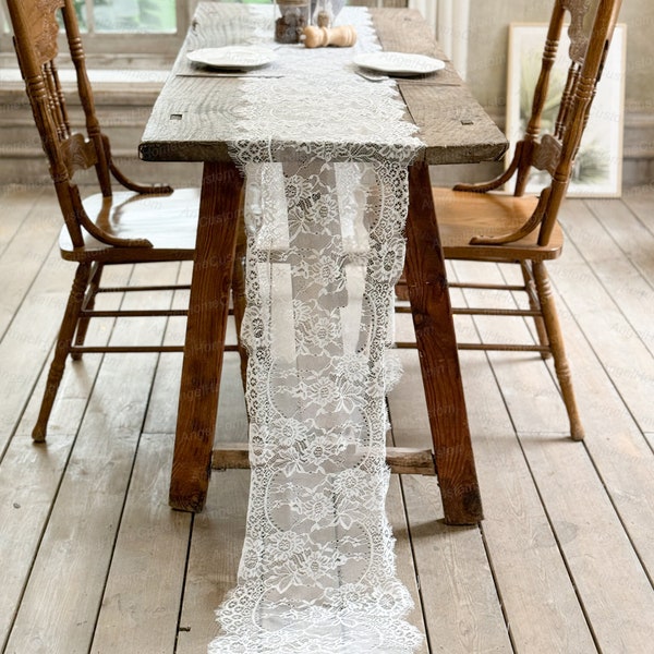 Lace Table Runner - Etsy