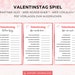 Valentinstag Spiel zum Ausdrucken, Wer würde eher, Spiel für Erwachsene ...