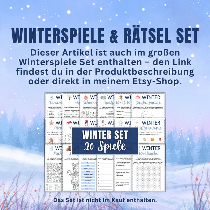 Kreuzworträtsel Weihnachten Kinder | Weihnachtsspiel deutsch | Winter ...