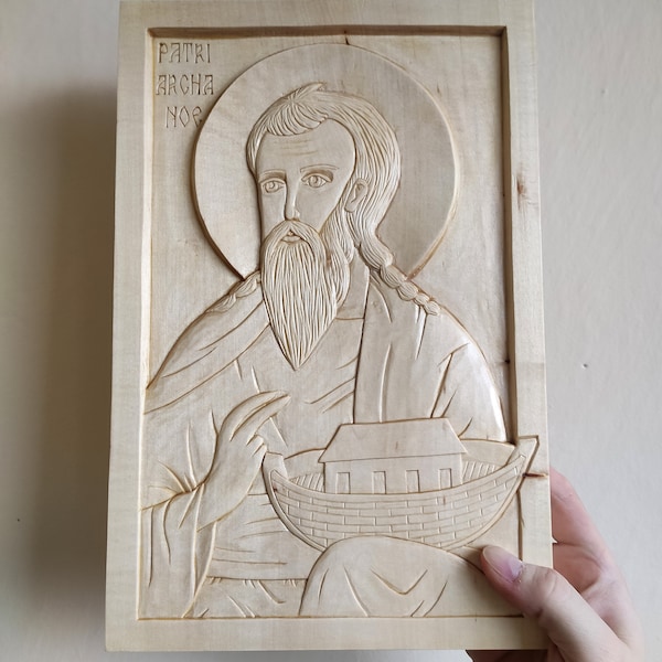 Orthodox Noah Icon - Etsy
