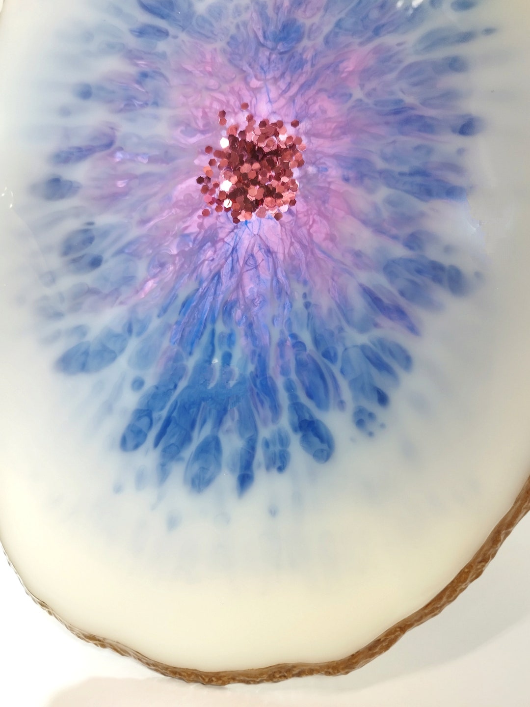 Liquid Glass Table Center Pieces Decor resin Art, Home Decor, Center ...