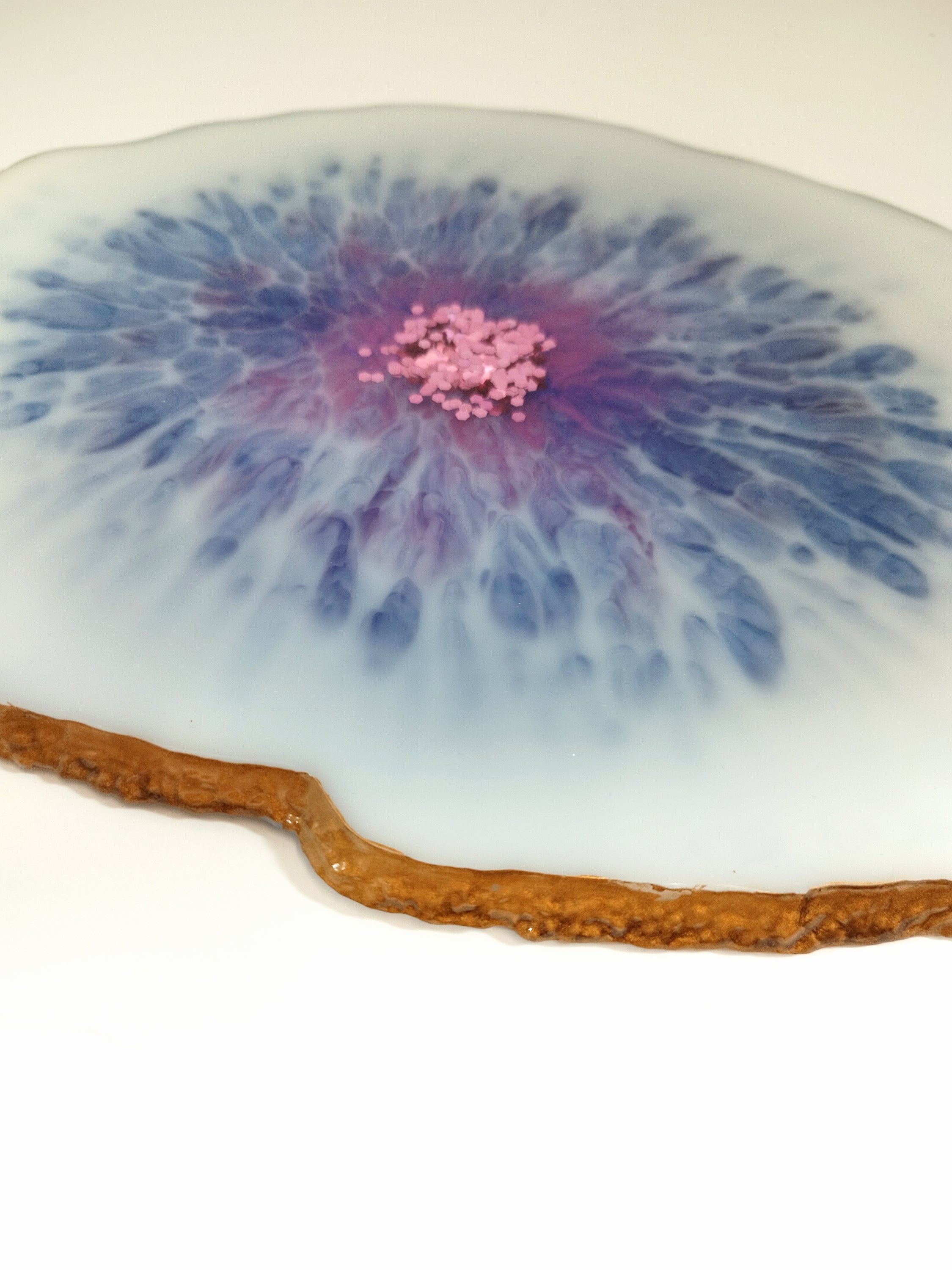 Liquid Glass Table Center Pieces Decor resin Art, Home Decor, Center ...