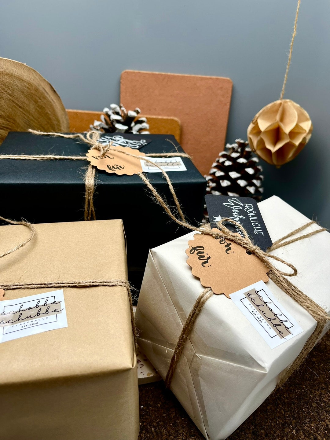 Gift Wrapping With Personal Note - Etsy