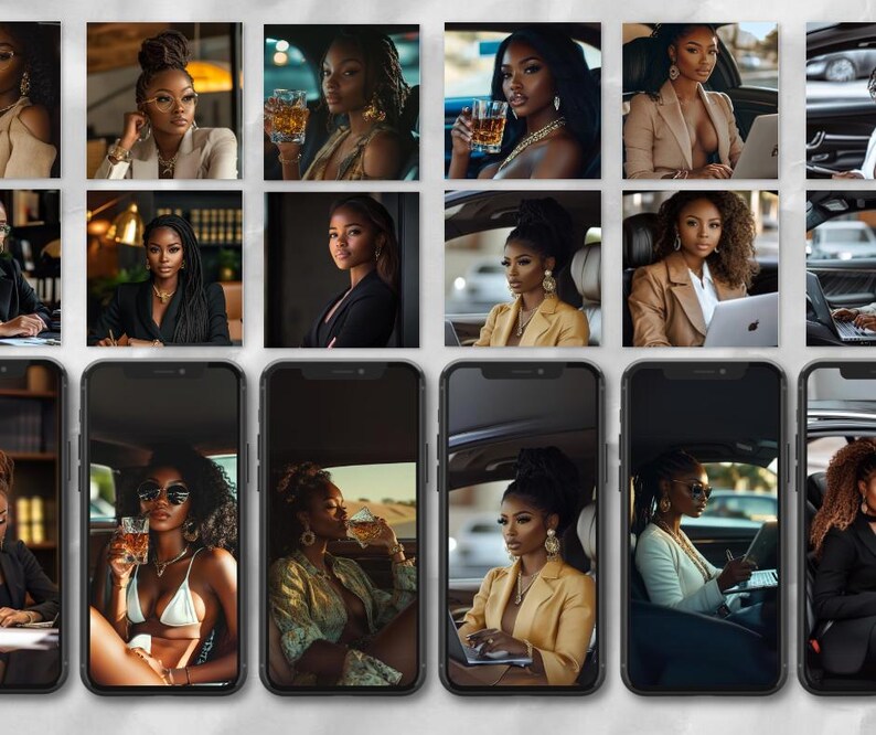 Luxury Melanin Girl Boss Faceless Stock Photos Beige Aesthetic Faceless ...