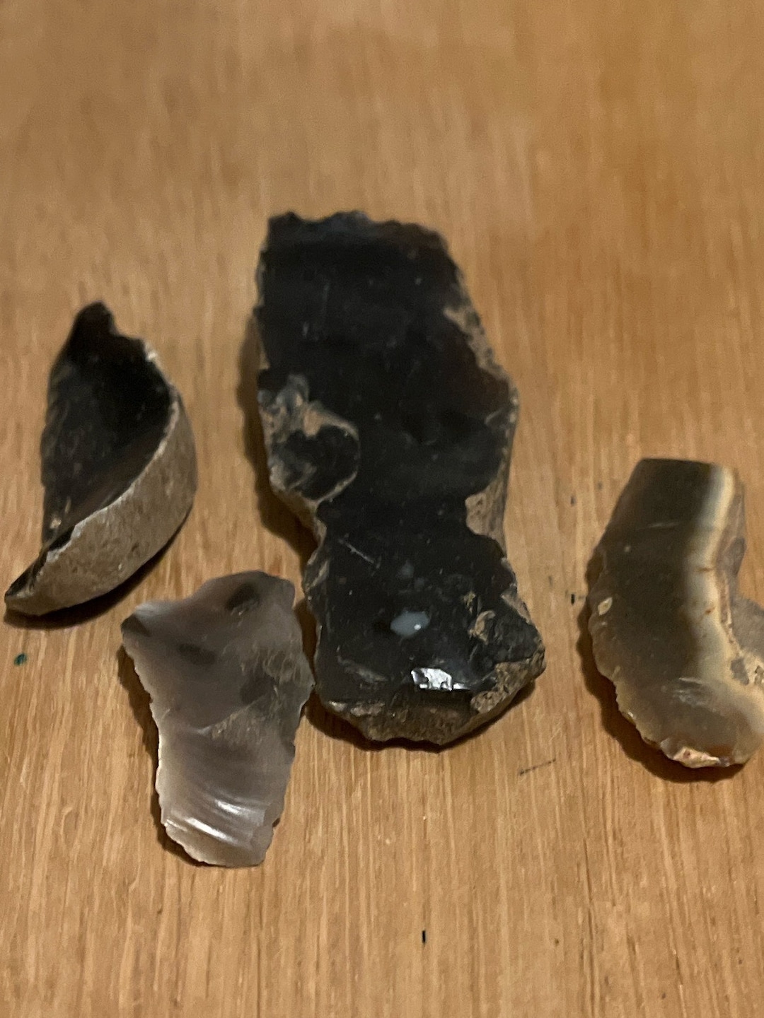 Neolithic/mesolithic Bronze Age Secondary Debitage Flint Blades - Etsy
