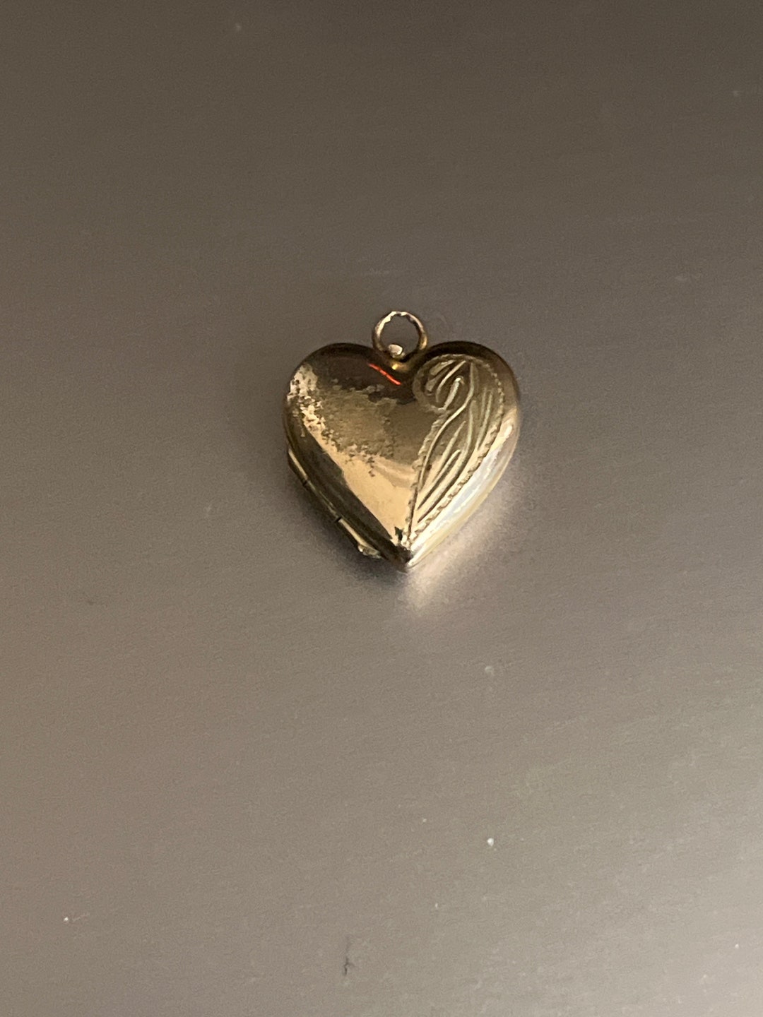 Vintage 9ct Rolled Gold Small Heart Locket - Etsy