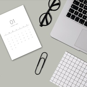 Monthly Calendar 2023 Printable Monthly Calendar Planner - Etsy