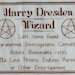 Harry Dresden - Wizard - PDF Cross Stitch Pattern - Etsy