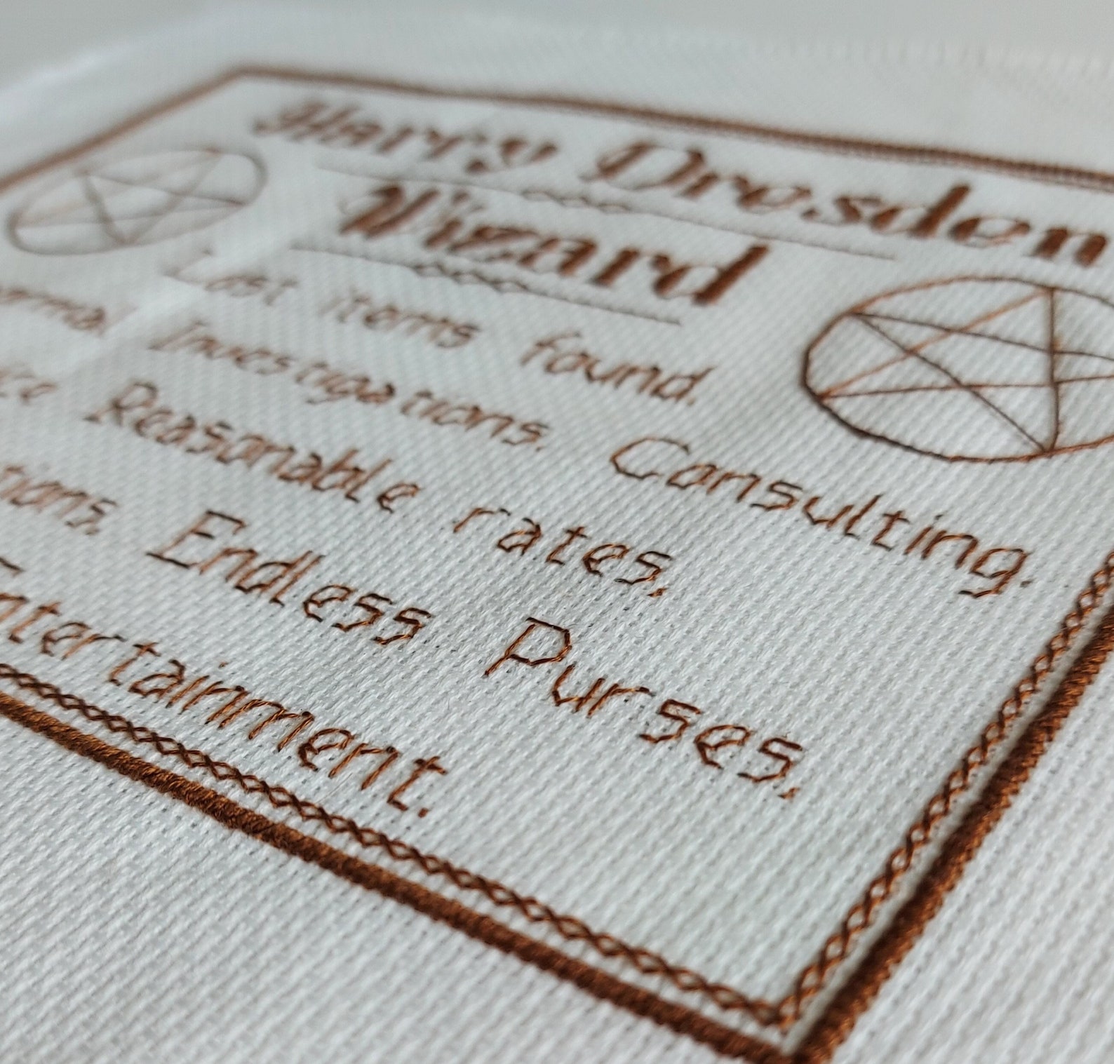 Harry Dresden - Wizard - PDF Cross Stitch Pattern - Etsy