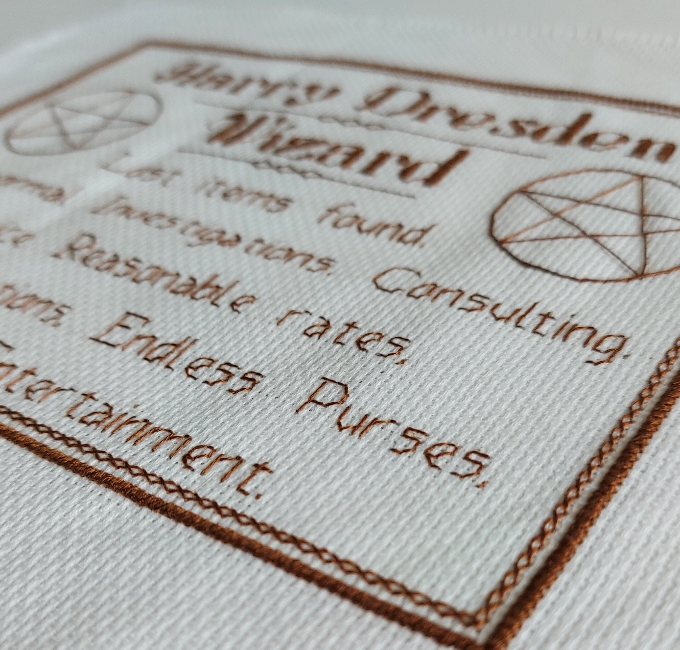 Harry Dresden - Wizard - PDF Cross Stitch Pattern - Etsy