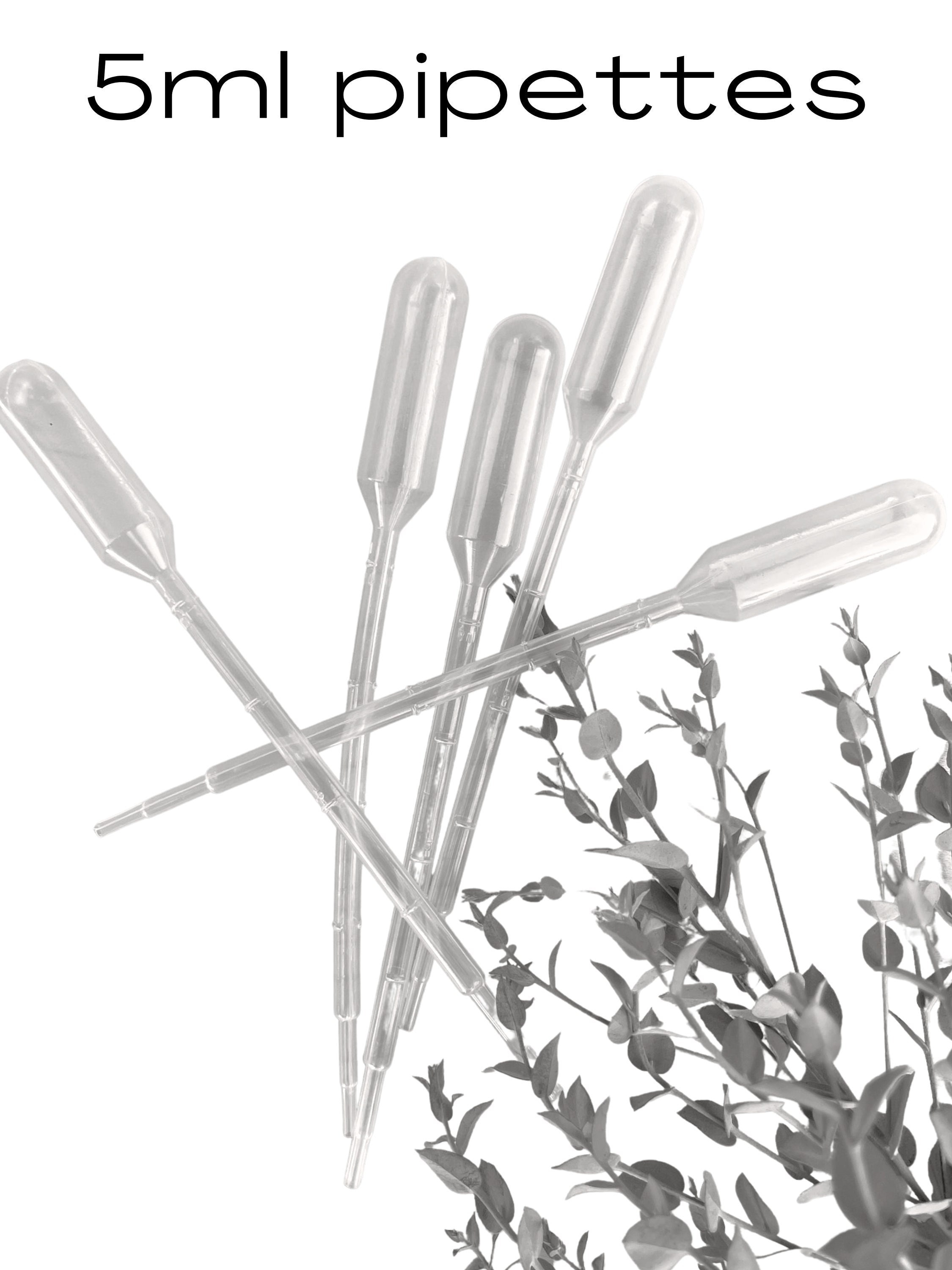 5ml Disposable Pipettes | Essential Oil Transfer, Resin Art - Set of 10 ...
