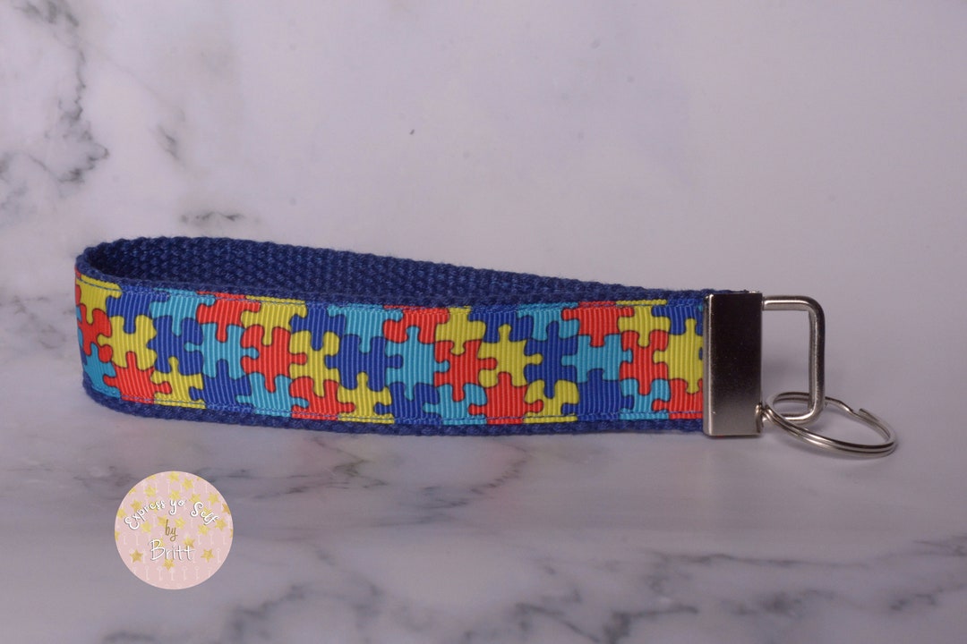 Autism Acceptance Key Fob / Keychain - Etsy