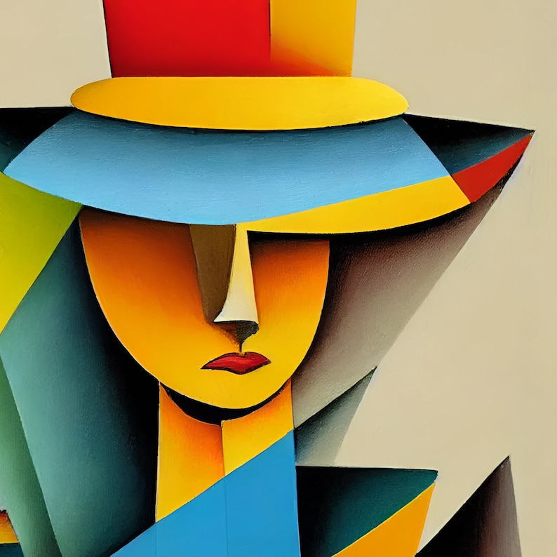 Picasso Art Paintings Geometry Poster Set Artworkio Mood Etsy