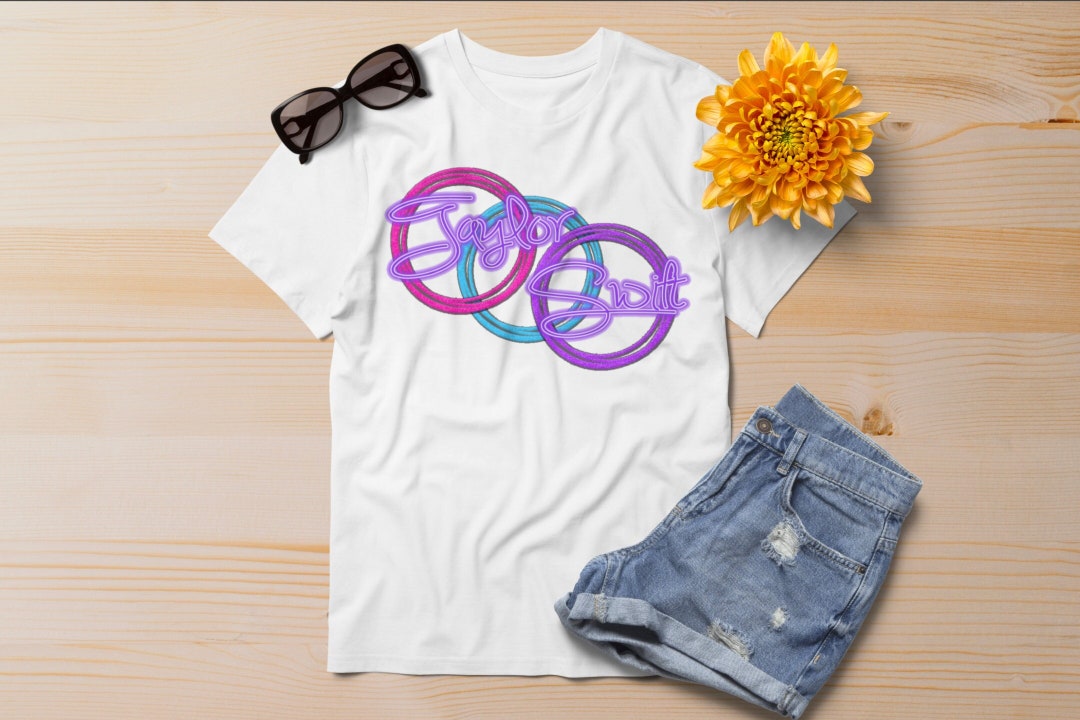 Taylor Swift Neon Type T-shirt for Swifties, Taylor Swift Fans, Eras ...