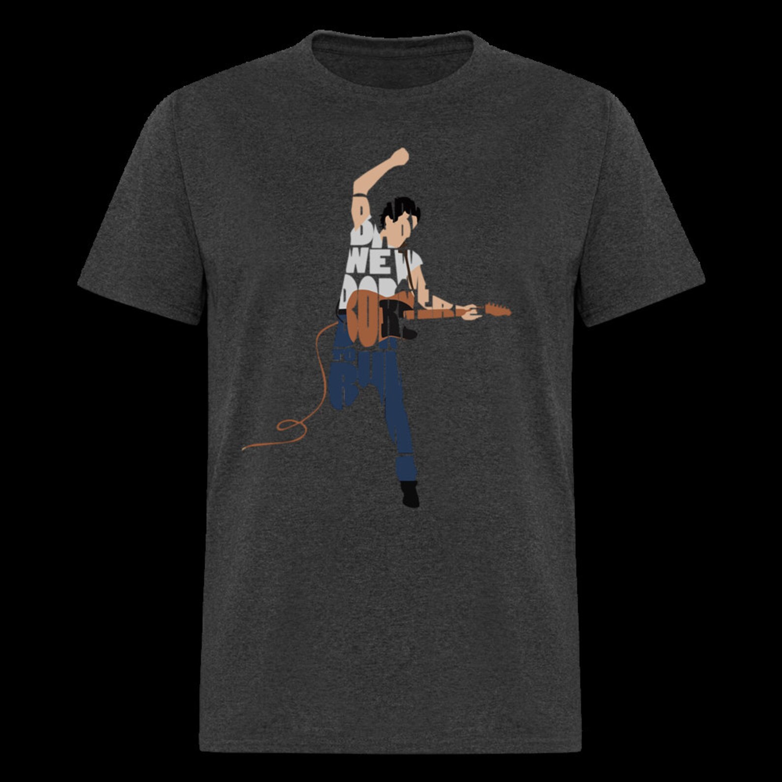 Bruce Springsteen Baby We Were Born to Run T-shirt for Springsteen Fans ...