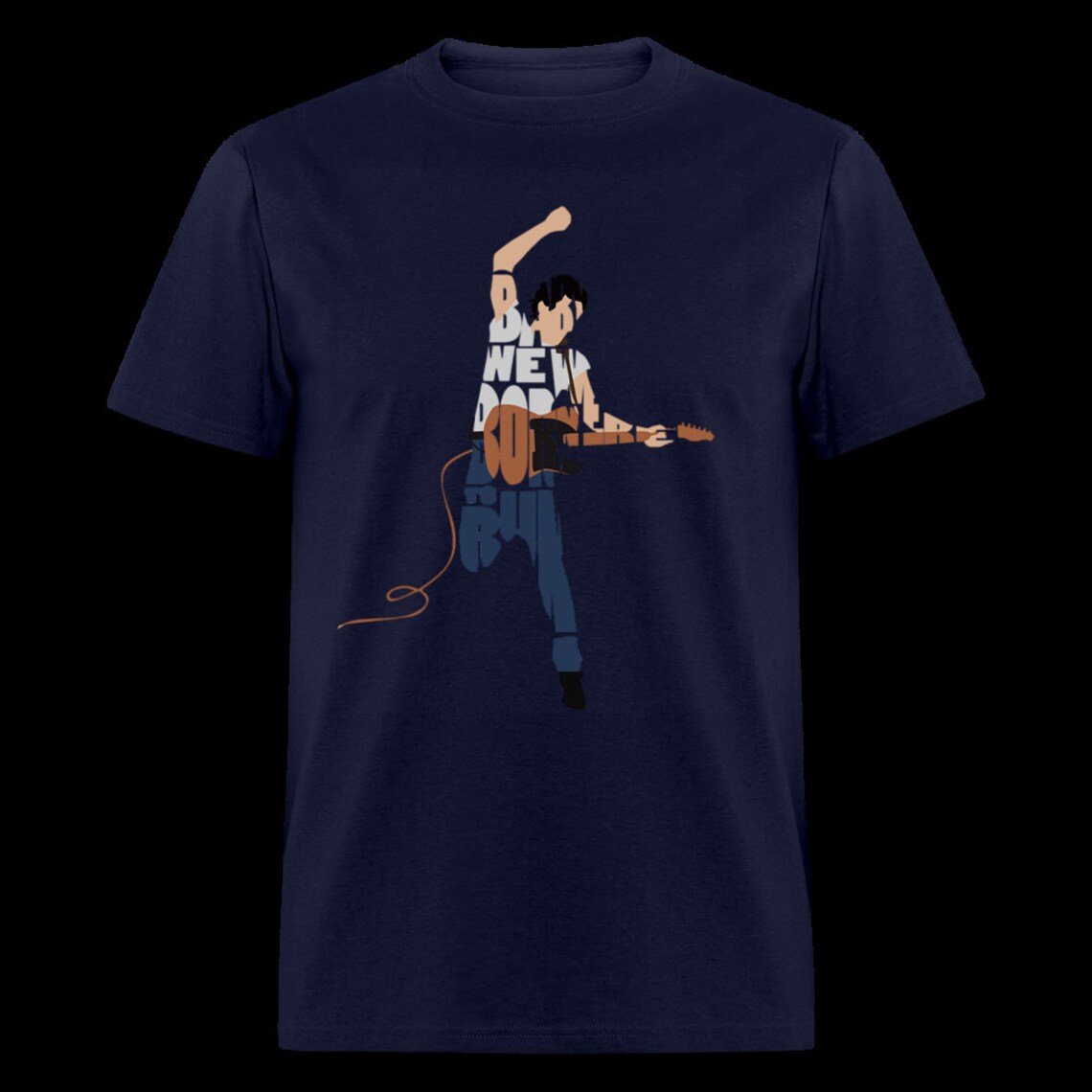 Bruce Springsteen Baby We Were Born to Run T-shirt for Springsteen Fans ...
