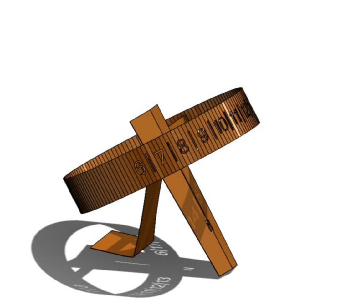 Sundial Dxf Laser Cut - Etsy