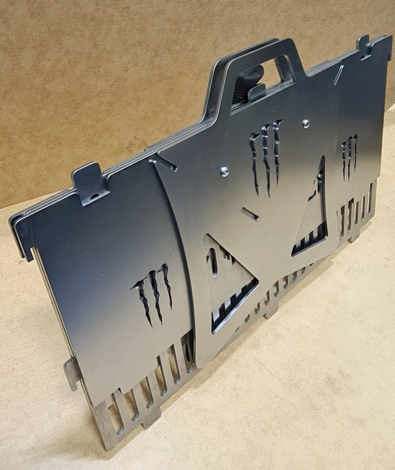 Portable Red Bull Fire Pit Dxf for Laser Cut - Etsy