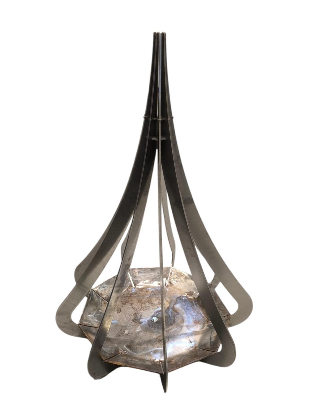 Fire Basket Shaped Like a Drop Dxf File - Etsy