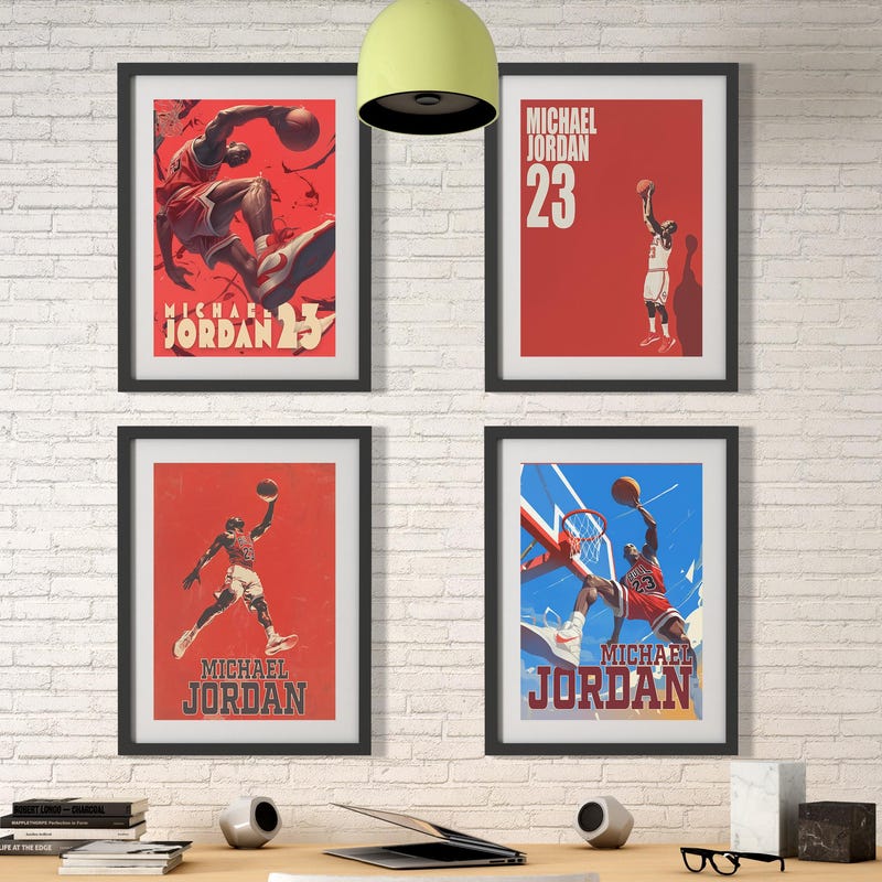 Michael Jordan Poster - Etsy