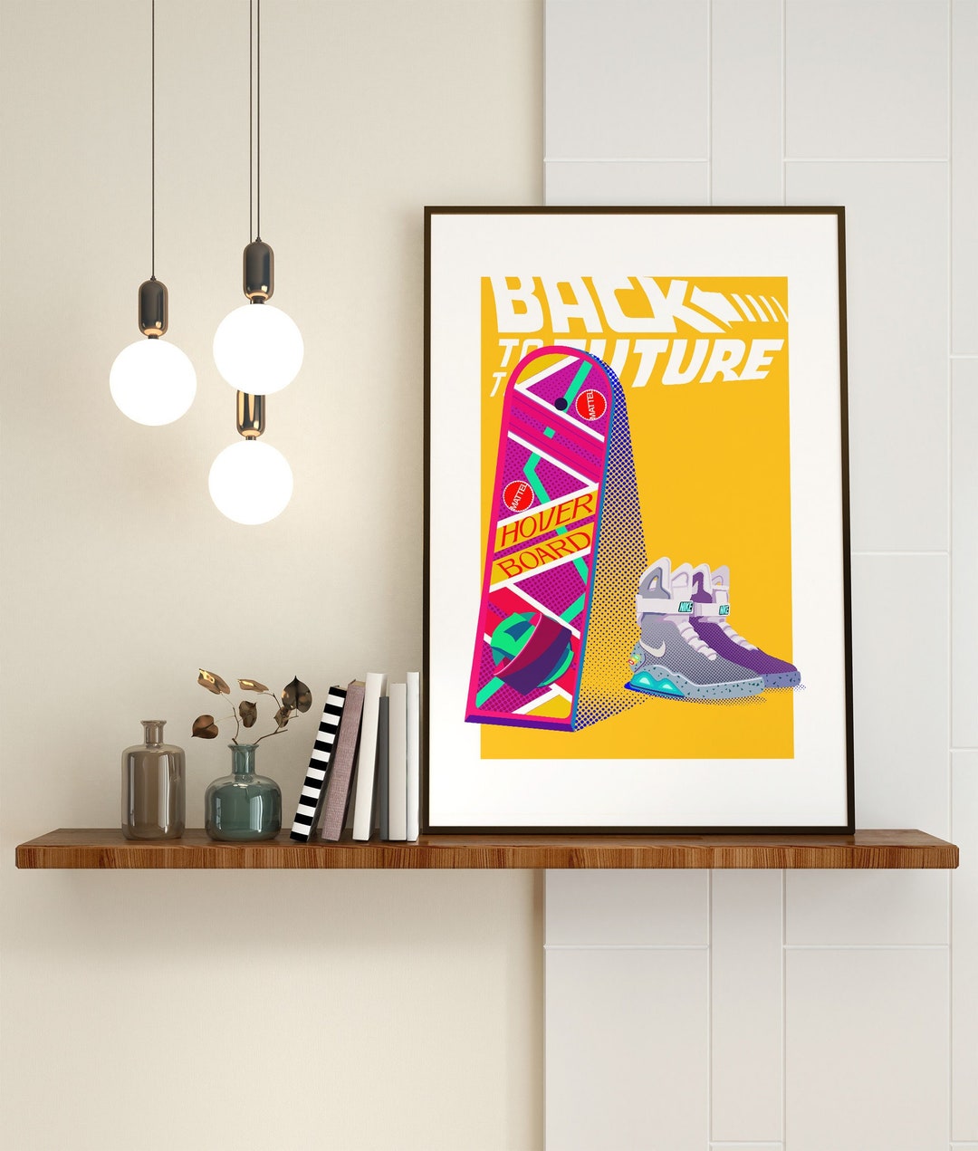 Back to the Future Poster / Poster Marty's Hoverboard - Etsy