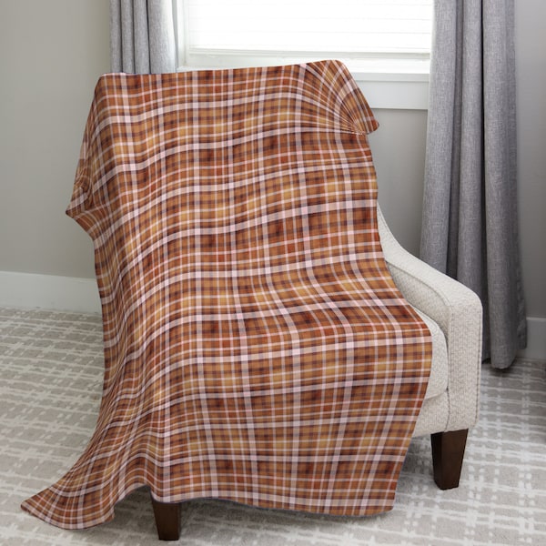 Plaid Blanket - Etsy