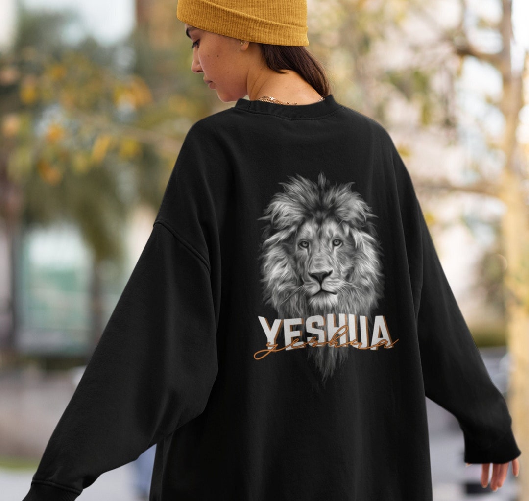 Yeshua Sweatshirt, Jesus Crewneck, Christian Clothing, Bible Verse ...