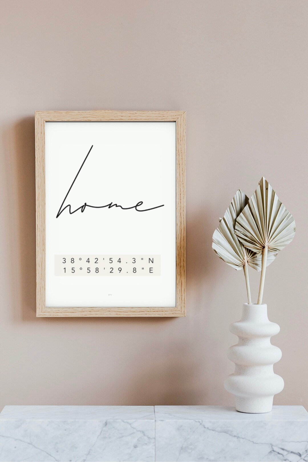Personalized Poster Coordinates Poster Home Move-in Gift - Etsy