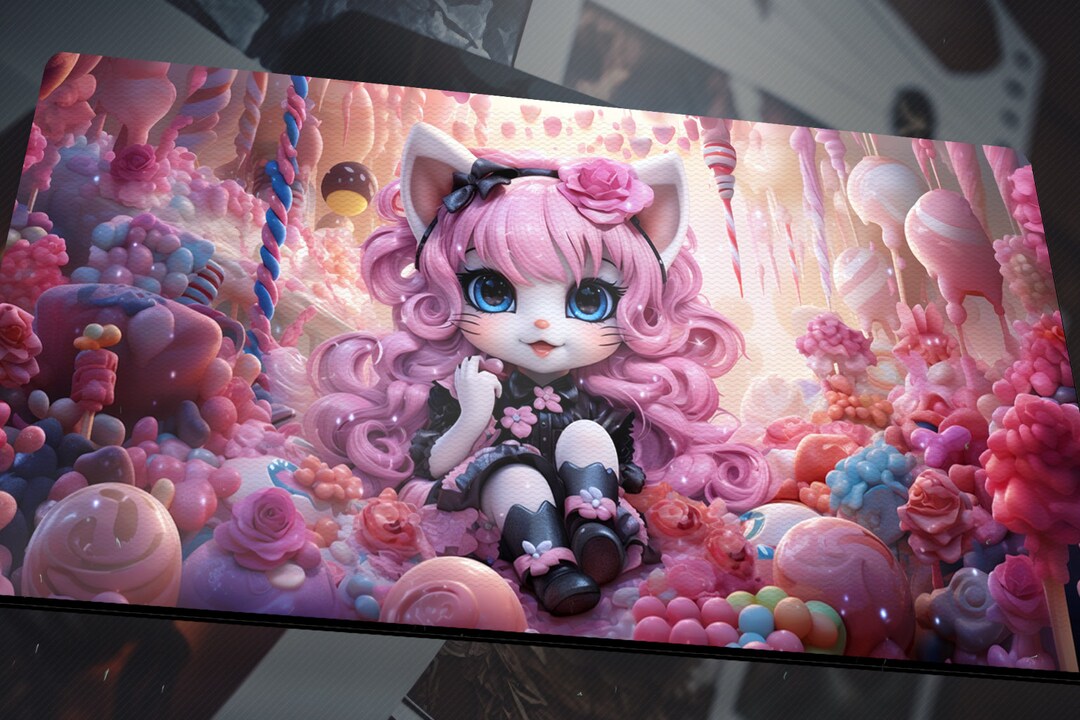 Commander Tabaxi Cat Candy MTG Gaming Playmat/mtg Cute Playmat/cute ...