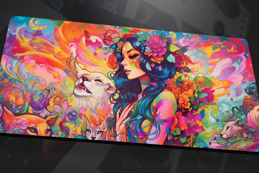 Esika Legendary Creature Playmat/cute Commander Deck Gaming Mat/magic ...