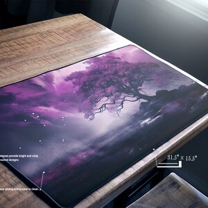 Purple Deskmat Purple Magic the Gathering Playmat Shades of Purple ...
