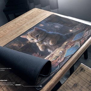 Lotus Cat Playmat Magic Playmat Custom Magic Zone Gaming Desk Mat ...