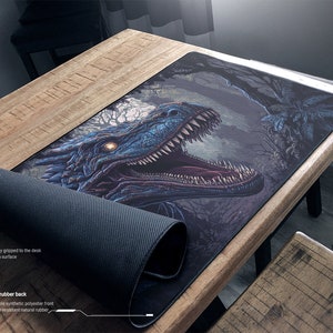 Indominus Rex MTG Secret Lair Ixalan Dinosaur Playmat/magic Zone ...