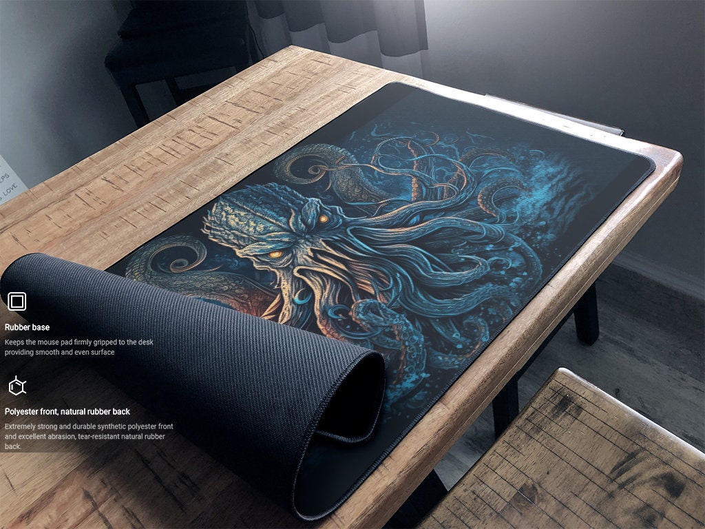 Commander MTG Garuda Doom of Depths/nadir Kraken Magic Card Playmat ...