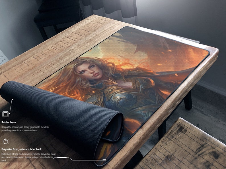 Premium Serra Playmat/sigarda Font of Blessings Fan Art Playmat/magic ...