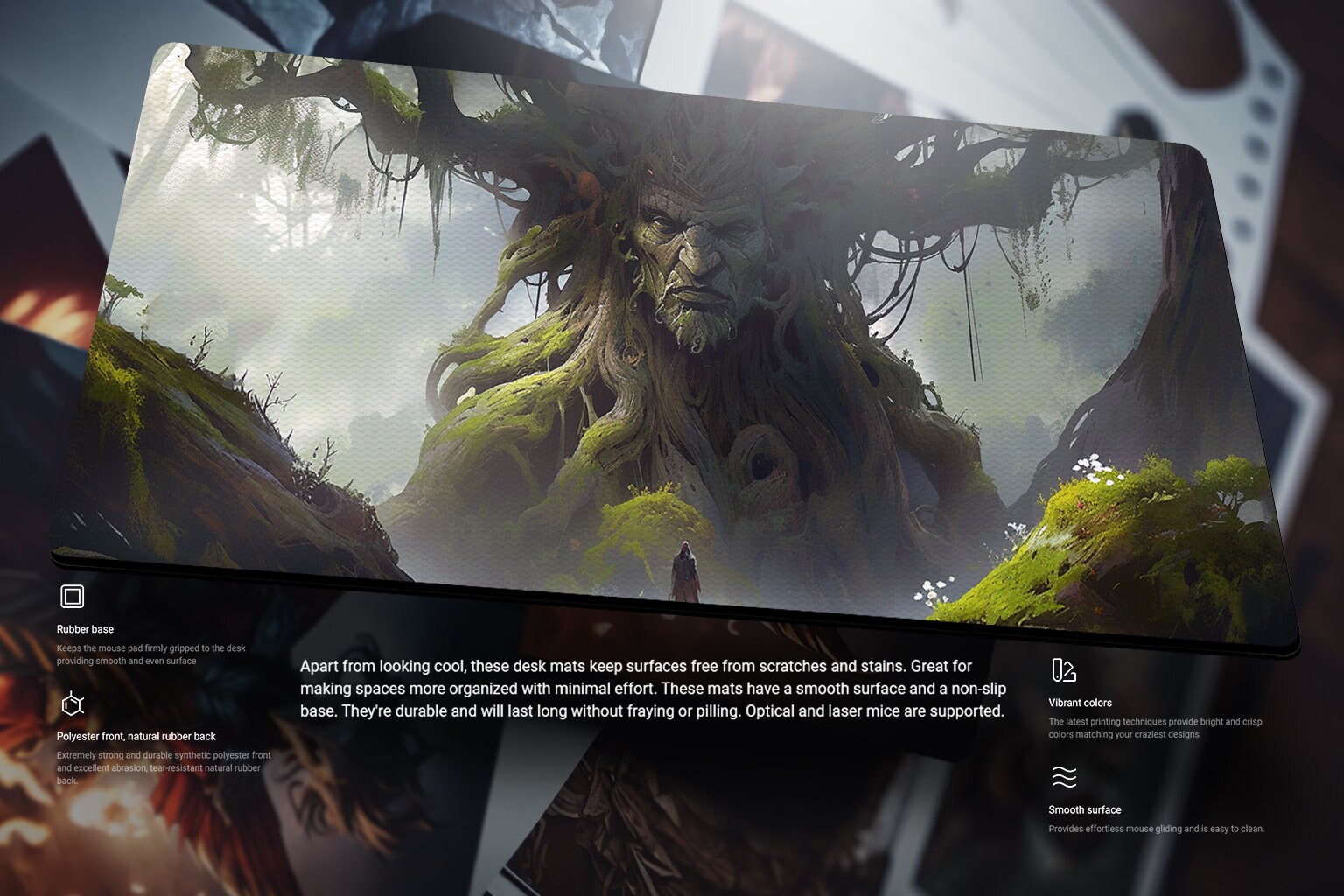 Commander Treefolk Playmat/colfnor the Last Yew/treebeard - Etsy