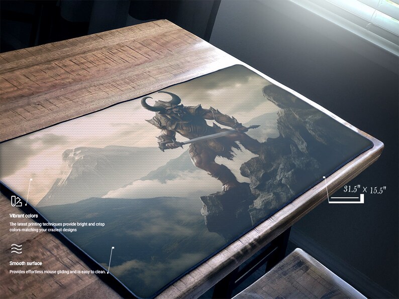 Commander Lotus Minotaur Playmat/iraos Creature Playmat/command Zone ...