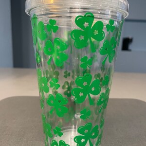 Shamrock Tumbler - Etsy