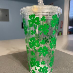 Shamrock Tumbler - Etsy